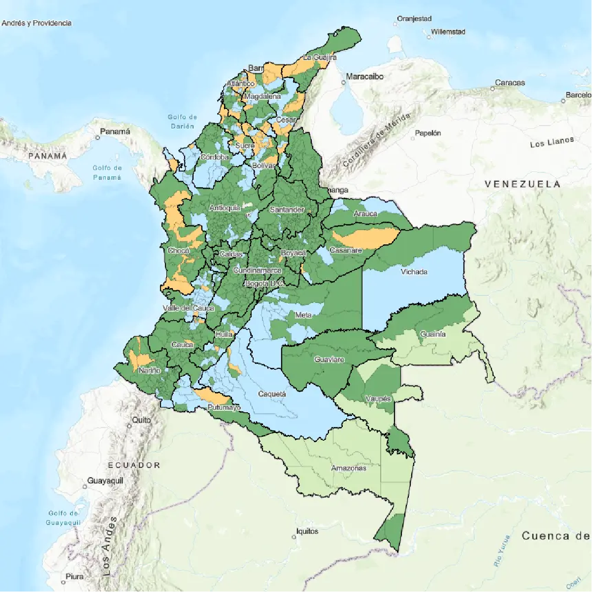 Geoportal DANE | Inicio